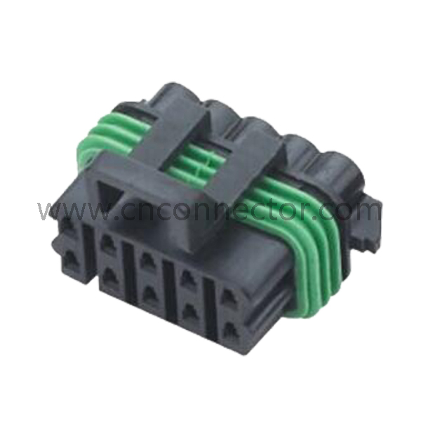 12065425 10 way female waterproof automotive connector sealed housing ...