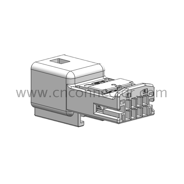 1719221-1 male female VW auto connectors 3D0972708A 3D0 972 708 A ...