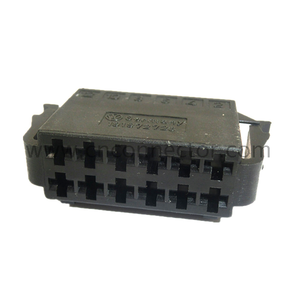 368542-1 female 12 pin white auto wire to wire connectors - YUEQING ...