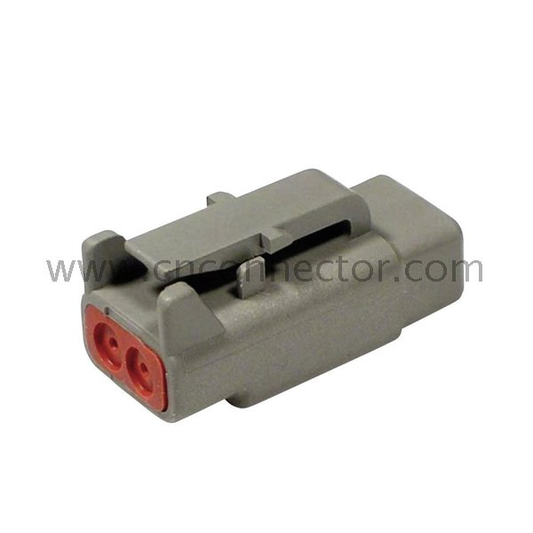 2 pole female DTP waterproof connector DTP06-2S - YUEQING JINHAI ...