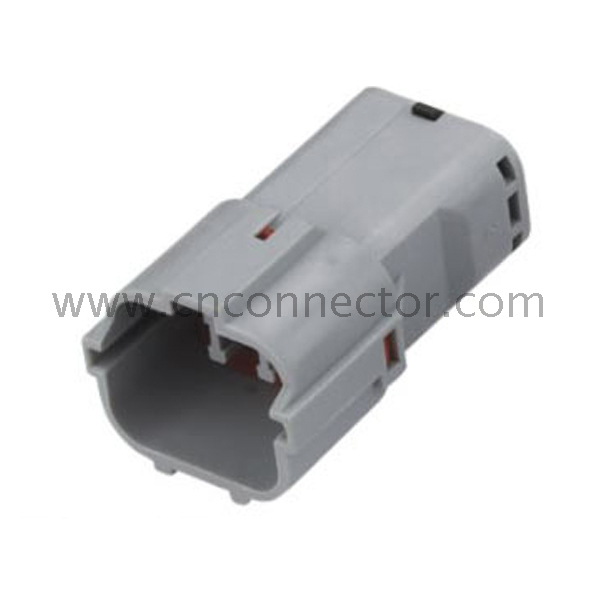 6 Pin Male Female Plastic Waterproof Auto Electric Connectors 7283-8760-30 For Auto Housing ...