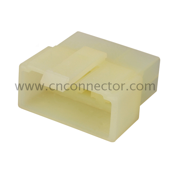 Auto 6 way female and male electrical adapter power cable connector ...