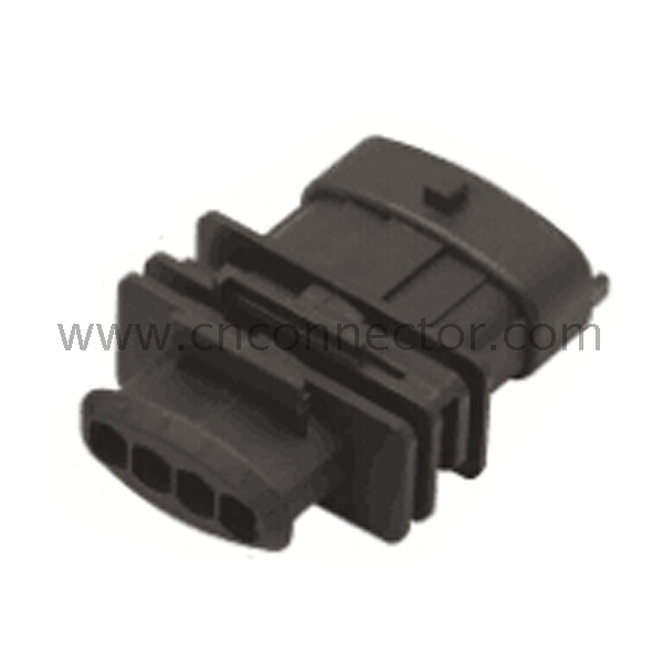 PA66 4 pin male wire harness connector waterproof automotive connector ...