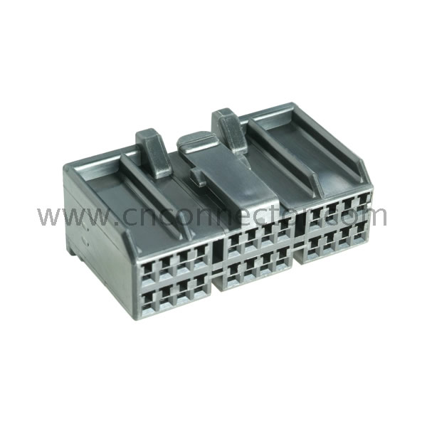 353107-2 female 24 pin PBT automotive wire connectors - YUEQING JINHAI ...